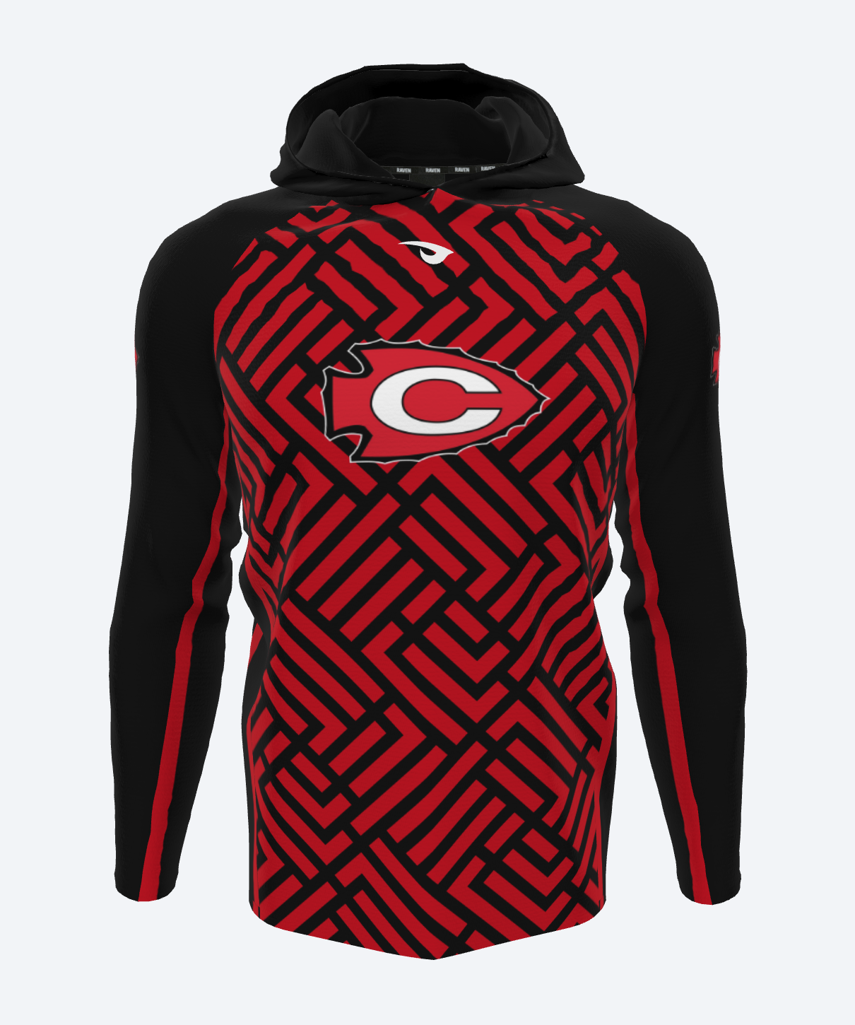 Clinton Arrow Hoodie - Raven.GG | Esports Apparel Design & Production